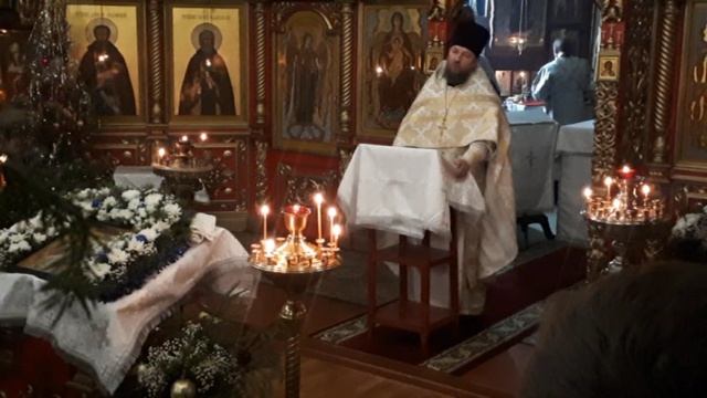 7 января 2025г. Рождество Христово, проповедь-поздравление протоиерея Анатолия Балясина
