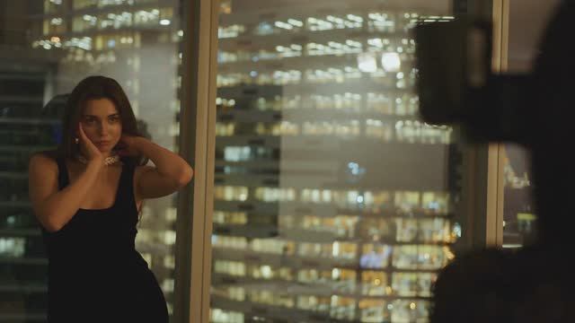 Бэкстейдж фотосъемки в «OKO Towers»