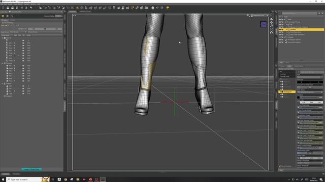 Daz 3D: 4. Case Studies - Altering clothing and fixing pokethrough