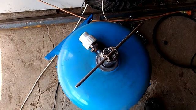 15 пескоструй примерка флянца на баке