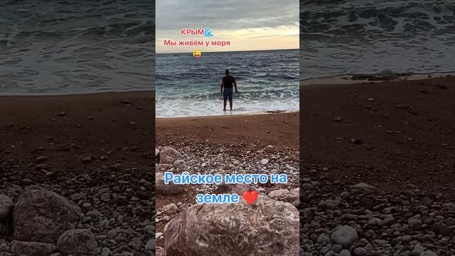 Мы ТЕПЕРЬ ЖИВЕМ у МОРЯ. Крым, райское место на земле. #shorts