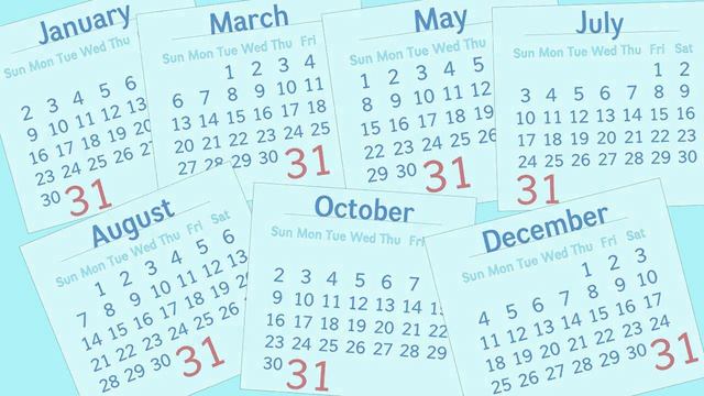 Days in the Months Song