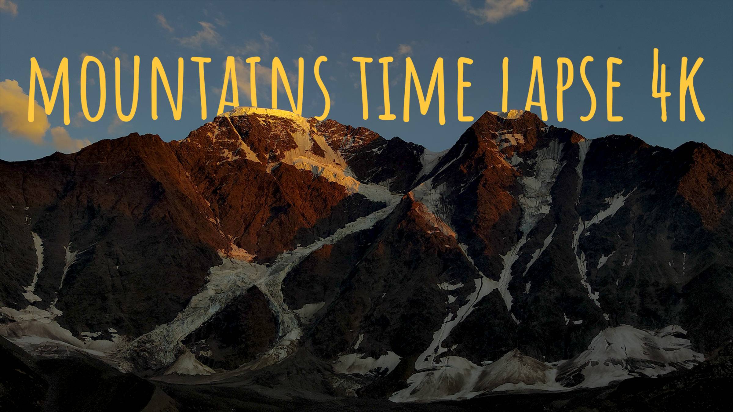 Закат: Донгузорун, Накратау (mountains time lapse 4K free copyright)