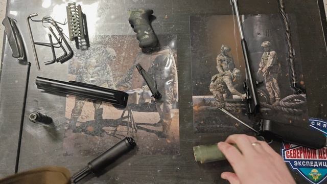 Делаем из Автомата Калашникова АК-74 бластер.