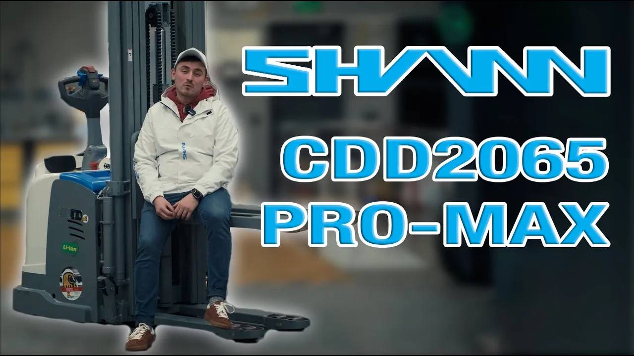 Флагманский штабелер с высотой подъема 6500мм - SHANN CDD 20-65 PRO MAX