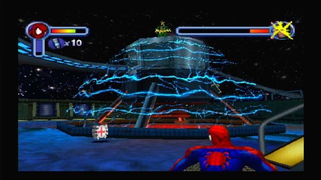 Spider Man 2 Enter Electro PS1 Часть 7 Вершина Мира/Босс Электро Финал