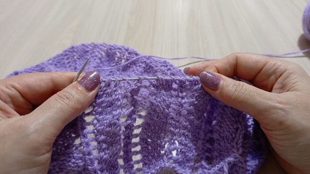 Манишка-воротник спицам