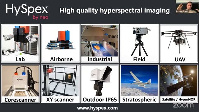 Optica Online Industry Meeting Hyperspectral Imaging