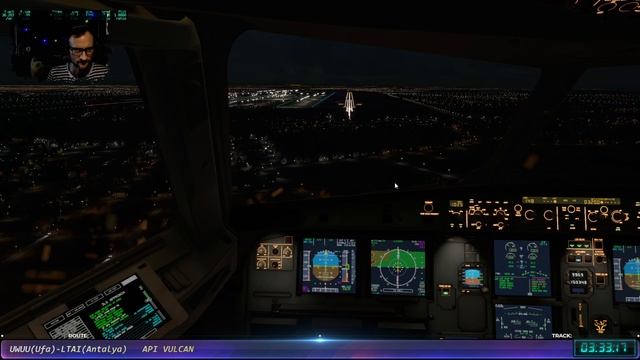 Заход-посадка SIB435 rwy35R Atnalya int X-Pane 12