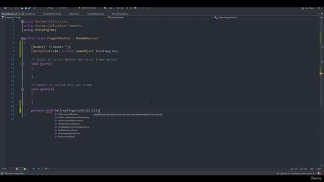 19 - Adding the Shooting Line