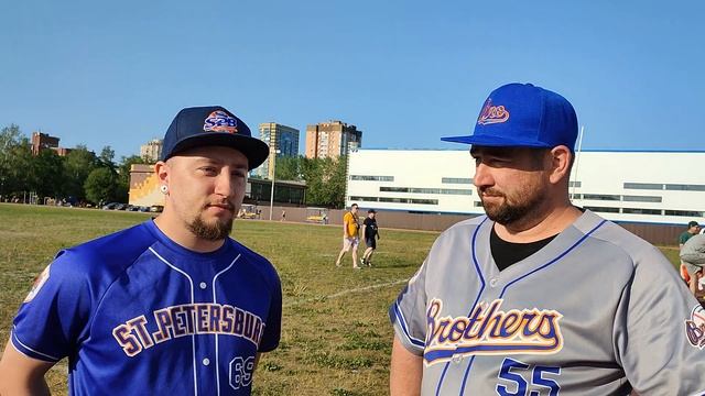 Бейсбол. Послематчевое интервью. Максим Посадский (Brothers)