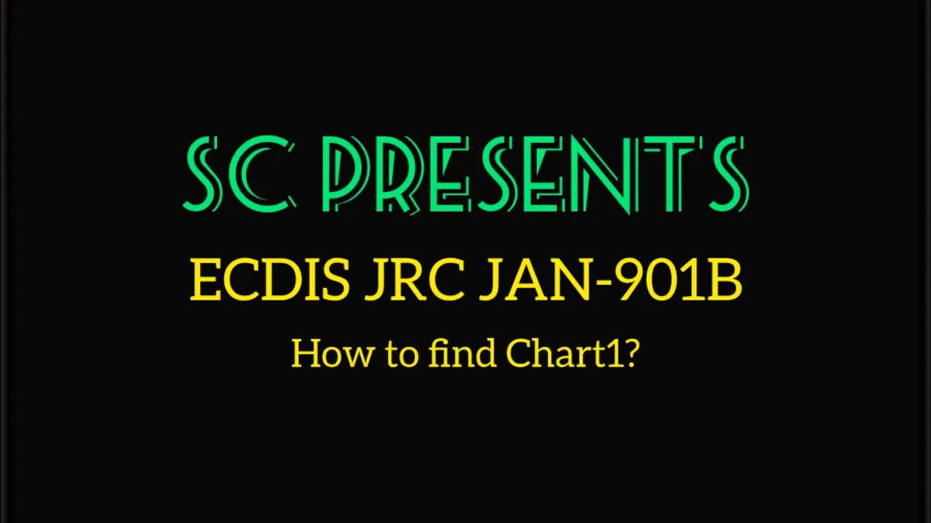 ECDIS JRC JAN-901B How to find Chart1 in ECDIS? / Как найти Карту номер 1 в JRC Экнис ?