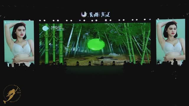 4K 2021🎗️SIUF凤舞华夏成都站 美婷内衣秀