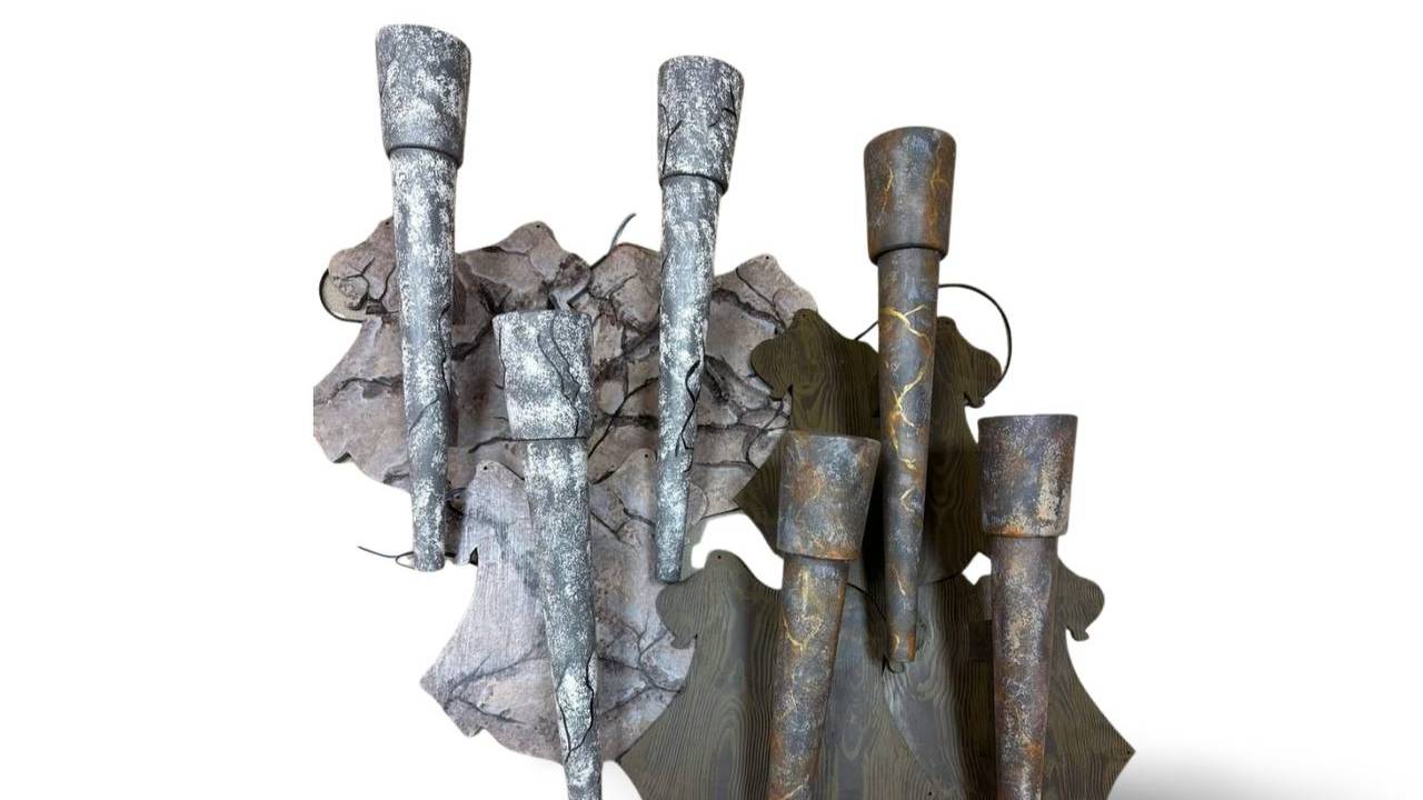 Оборудование "Система факелов" для квест-комнаты "Лес Троллей"