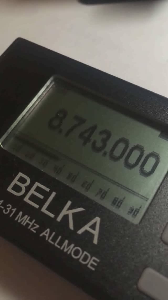 8743 kHz HSW Bangkok Meteorological Radio (Udon Thani, THA) 09.01.2025