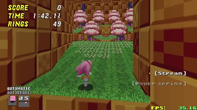 Все эмблемы в GreenFlower Zone (Sonic Robo Blast 2).