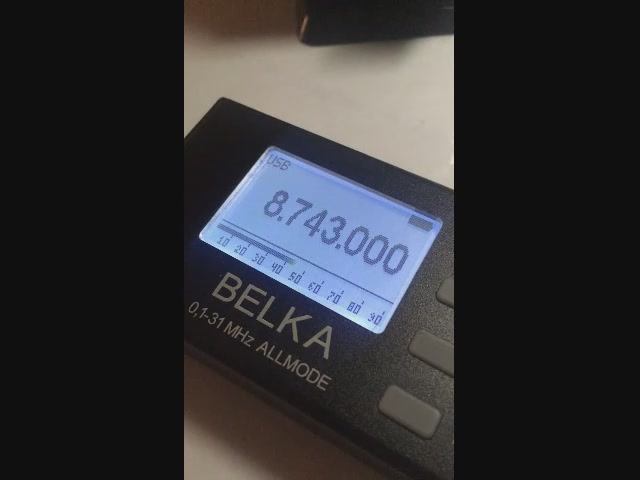 8743 kHz HSW Bangkok Meteo (Udon Thani, THA) 09.01.2025