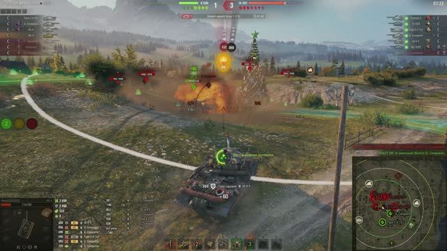 Предсказуемое поражение. Натиск. 20250111 0121. ИС-4. Мурованка.