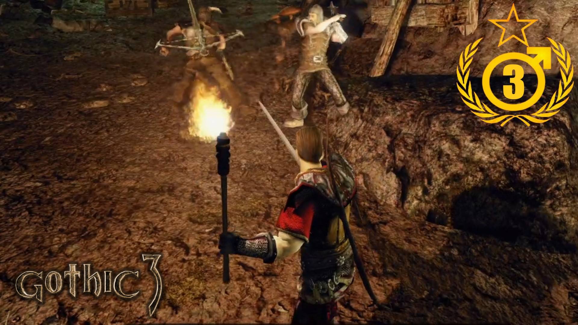 Бью Бандитов с Сайрусом #3 Gothic 3 Union