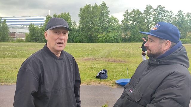 Бейсбол. Послематчевое интервью. Рогов Сергей Михайлович. Главный судья Лиги СПБ 2023 г.