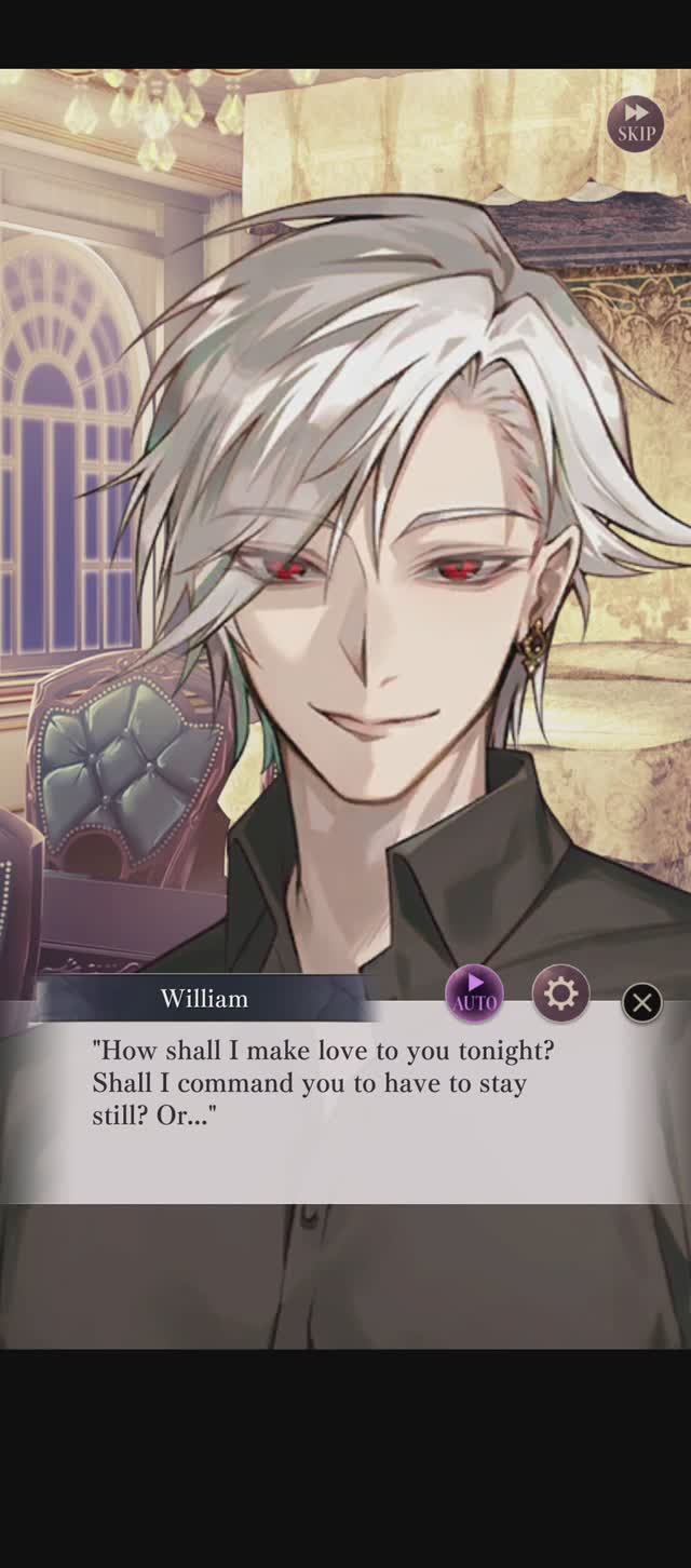 Ikemen Villains: Villain's Night Halloween Story Event: William / Chapter 3 Bitter