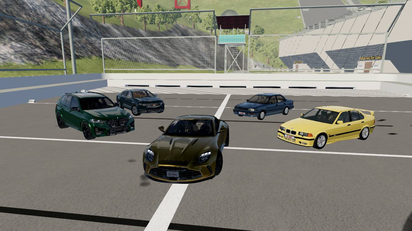 Beam NG Drive №1 | Прыжки в длину | Aston martin, bmw,toyota, Chevrolet