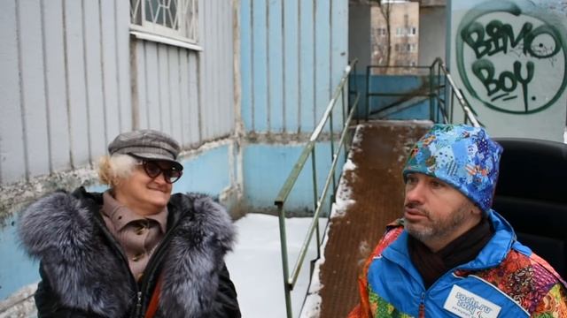 Добрая Авоська приехала в город Лобня к Виктору Счастливому!