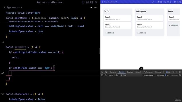 128 Adding & Editing Cards - App Logic
