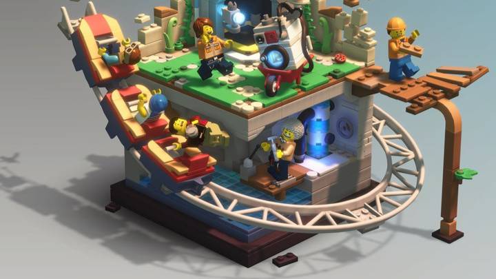 Прохождение Lego Bricktales. Часть 5: Помогаем дедушке в парке строить карусели.