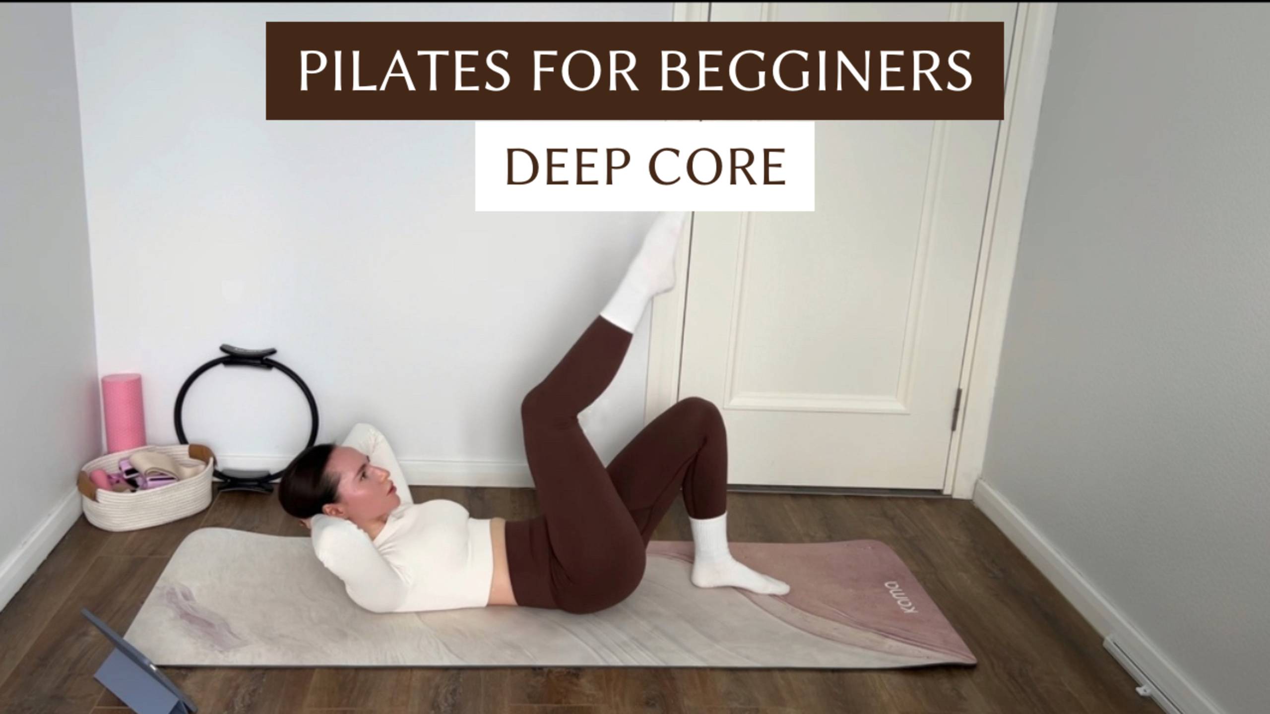 Пилатес для начинающих| Мягкий силовой пилатес для красивого и сильного живота