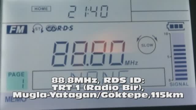 10.08.2017 18:27UTC, [Local, Scan], Обзор диапазона FM, о. Родос, Греция, часть 1.