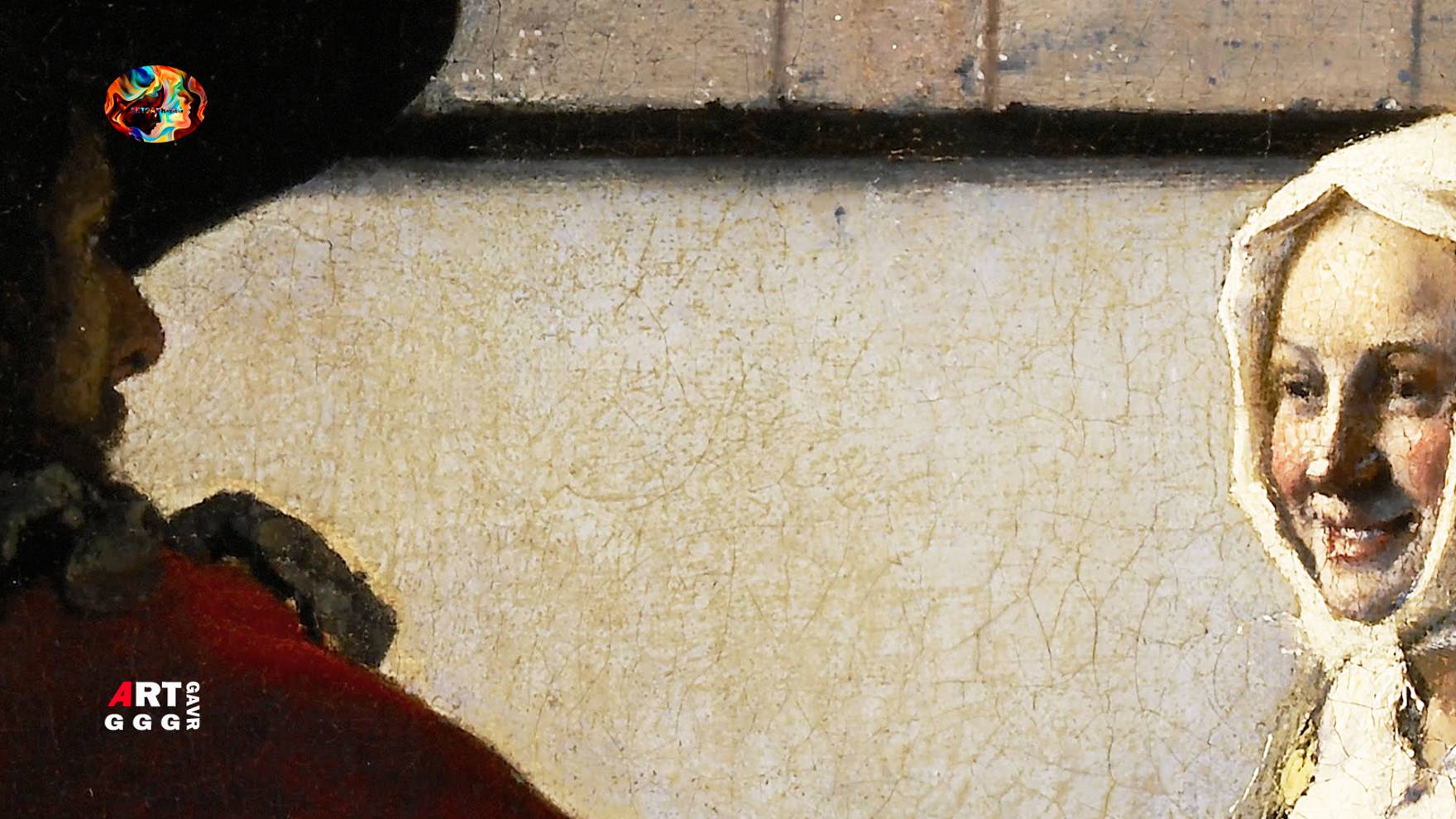 Ян Вермеер. Офицер и смеющаяся девушка.