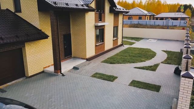 Дом по проекту Санторини. Ландшафтные работы в СНТ Царицино.