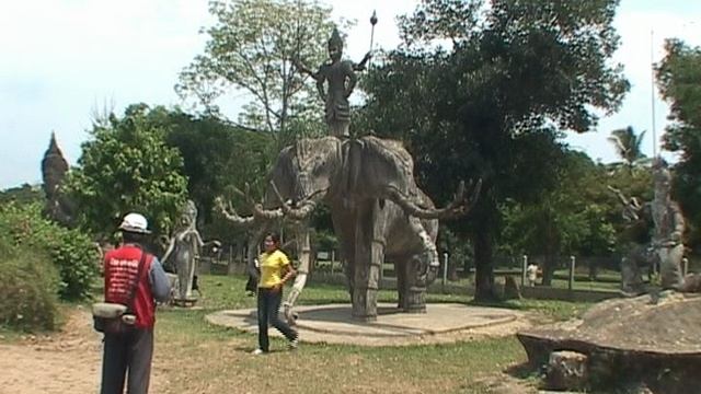 г.Вьентьян. Будда-парк.