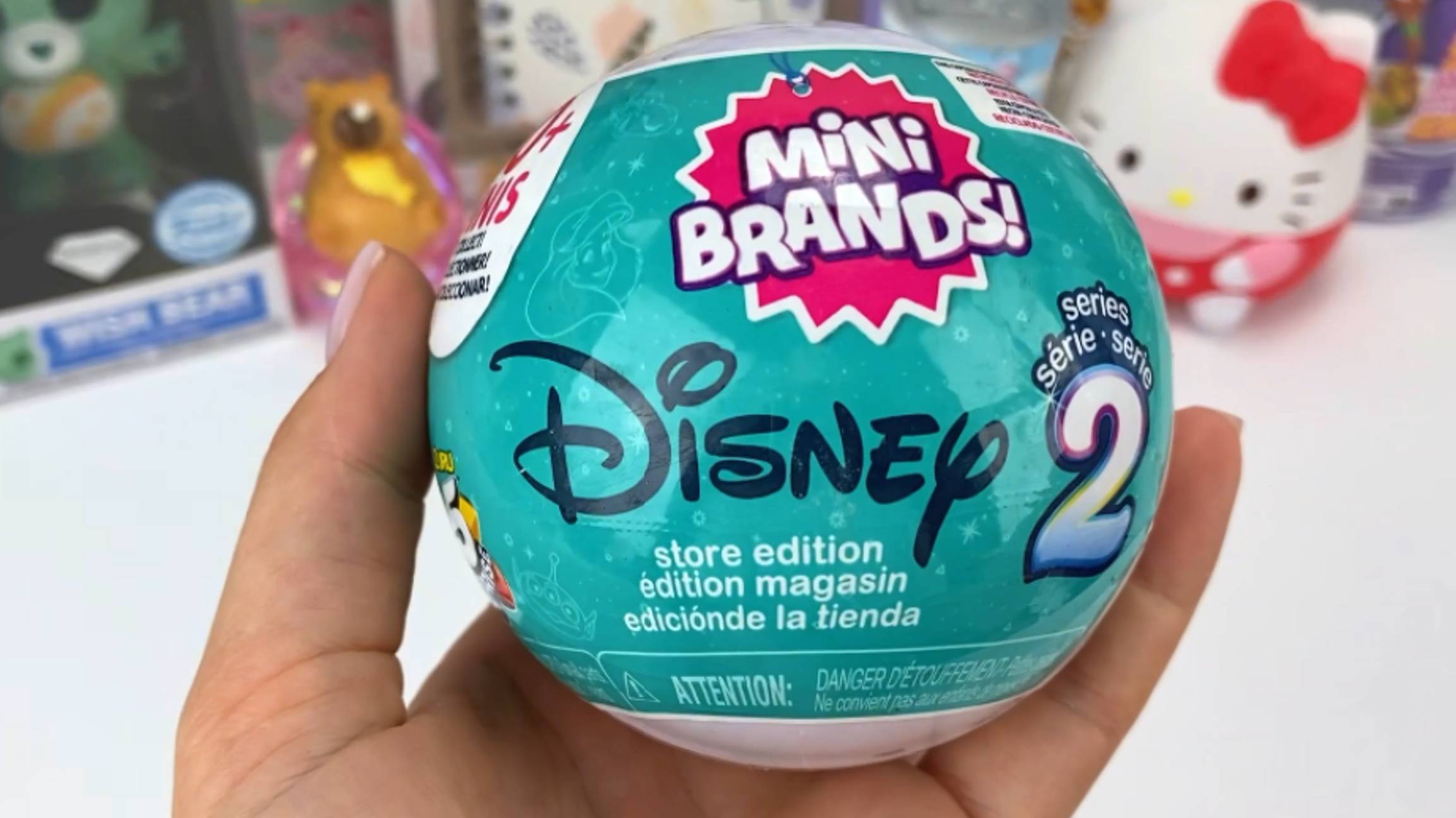 Дисней Мини Брендс распаковка игрушки сюрприза / 5 Zuru Mini Brands / Миниатюрные игрушки для кукол