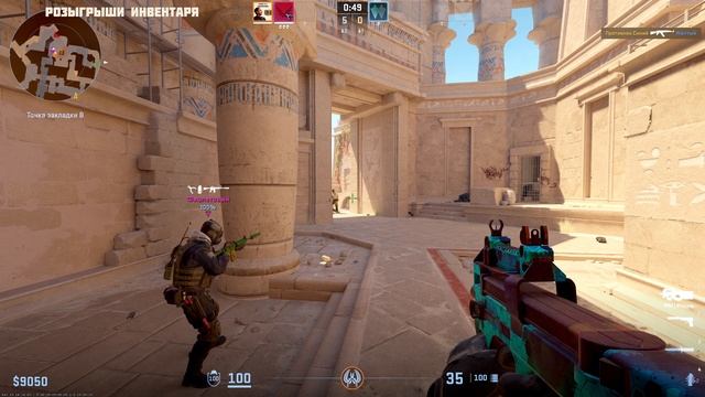 Чисто 13 0 на Анубисе с норм тимой \ Тренер Конти \ КС2 \ CS2 \ Выходим Строимся \ Чикибрик