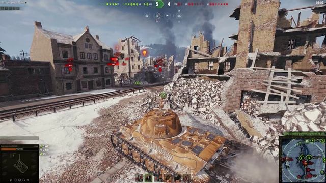 Мир танков. Эрленберг. Бой на танке Löwe.