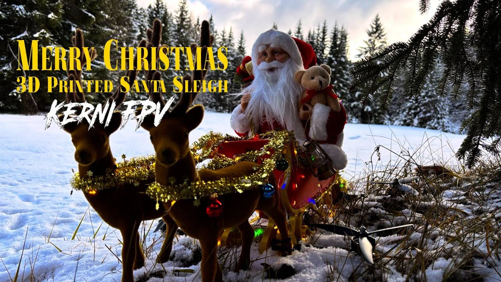 Flying with Santa A Magical Christmas Sky Journey