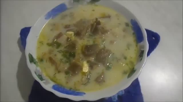 ГРИБНОЙ СУП ИЗ ВЕШЕНОК С КОПЧЁНЫМ МЯСОМ