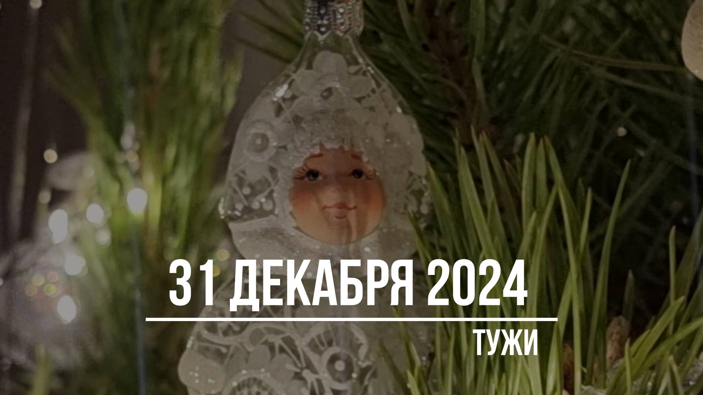 ТУЖИ. 31 декабря 2024.