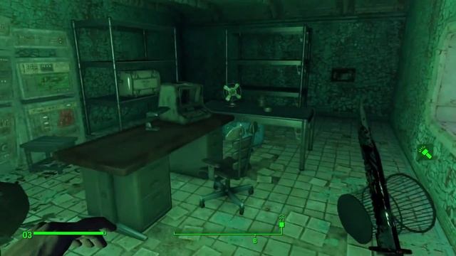 Fallout 4. По пустоши с ножом. # 21 Кротокрысья  болезнь