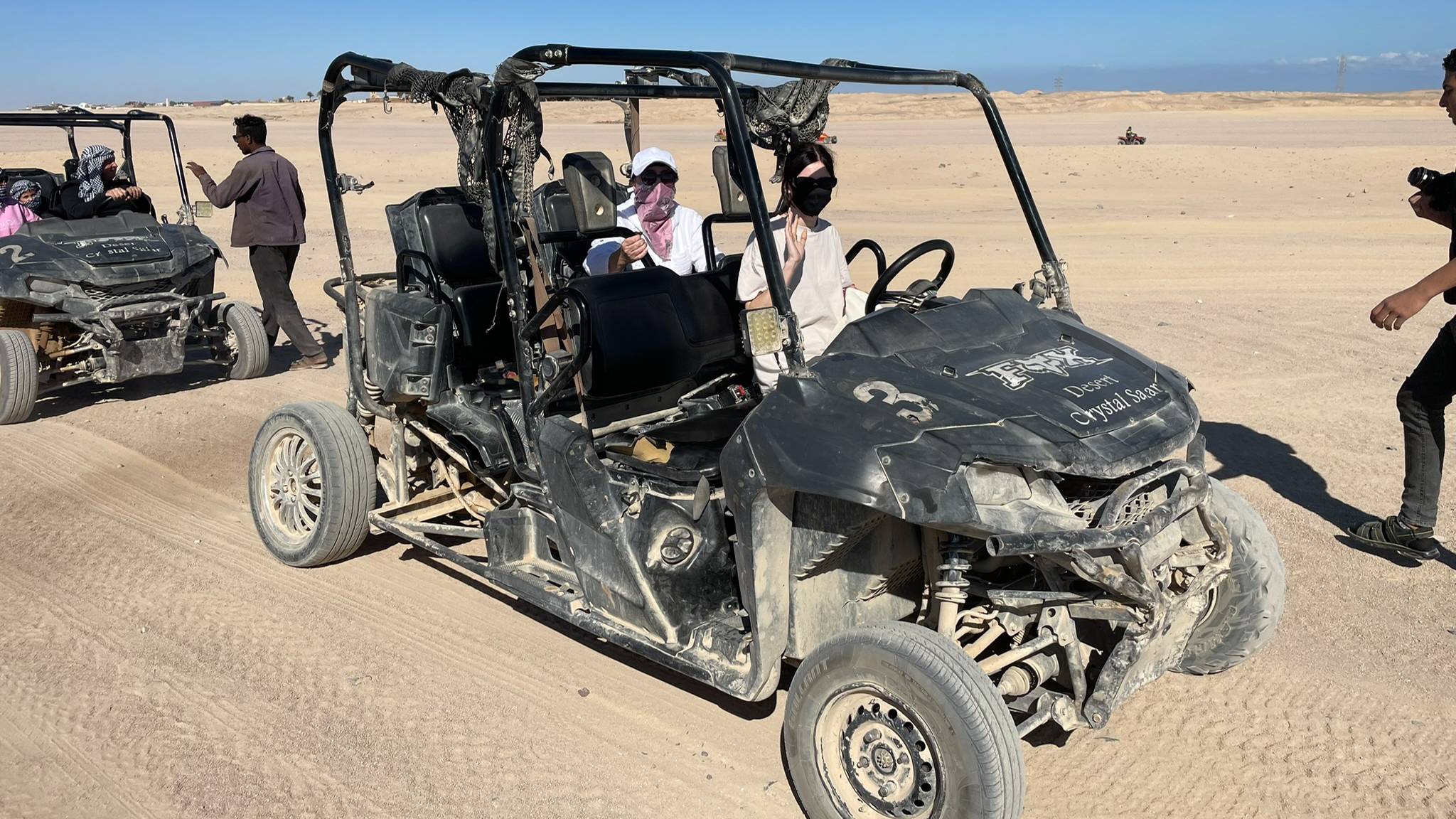 Джип сафари в окрестностях Хургады.