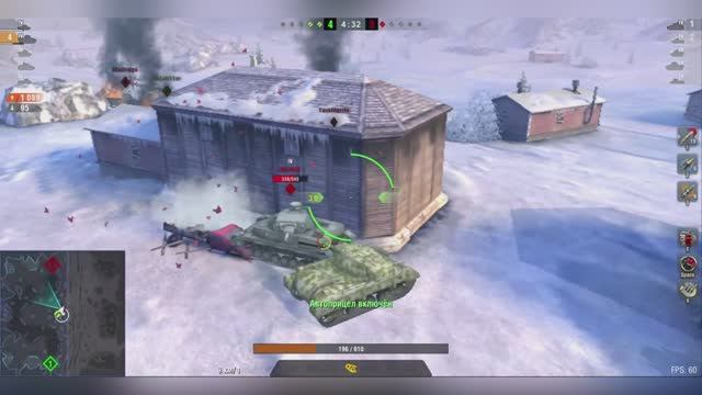 Танк М7.Воин.WoT Blitz.