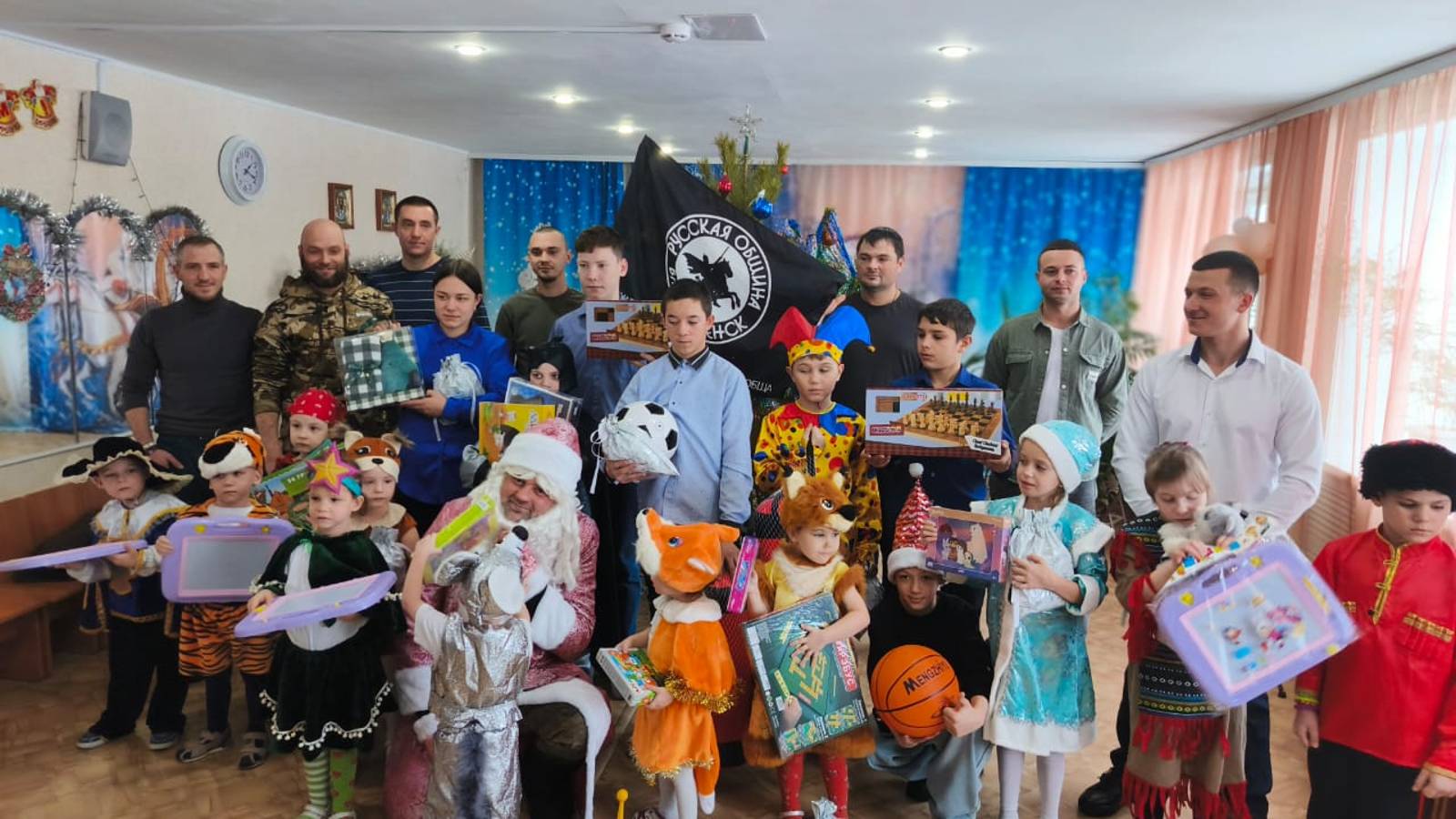 Поездка Русской общины в детский дом в Екатеринославке.