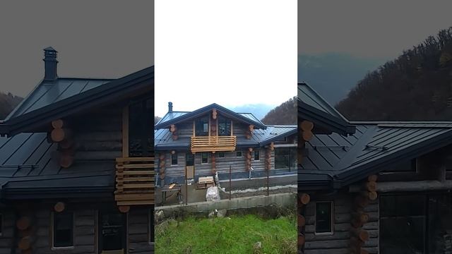 Сруб кело. Процесс работ