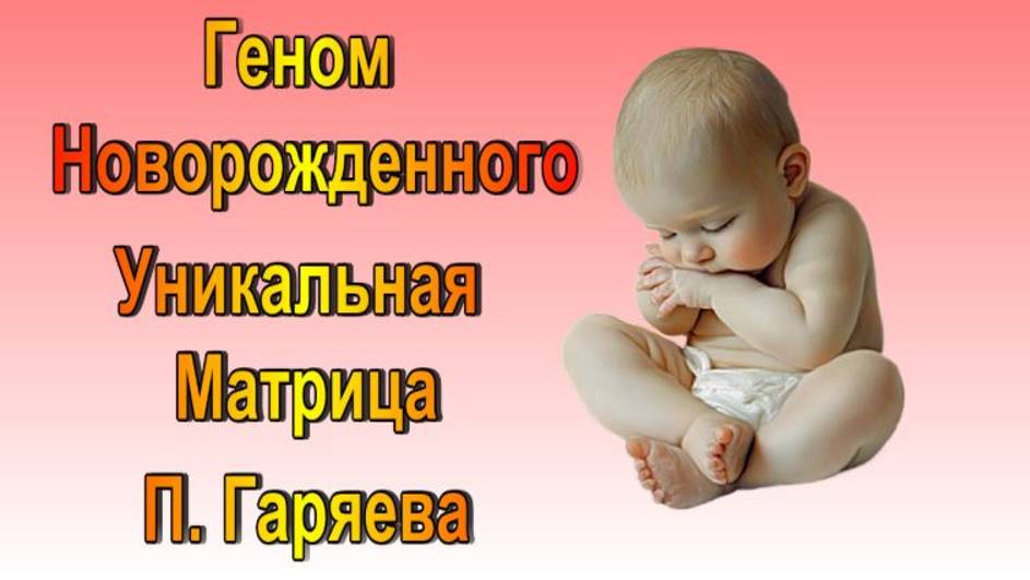 Уникальная Матрица П. Гаряева Геном новорожденного Частота ДНК