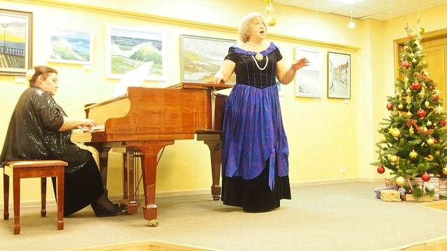 08 Вольф Очарованная Григ С водяной лилией. Галина Перфильева, Людмила Калинина