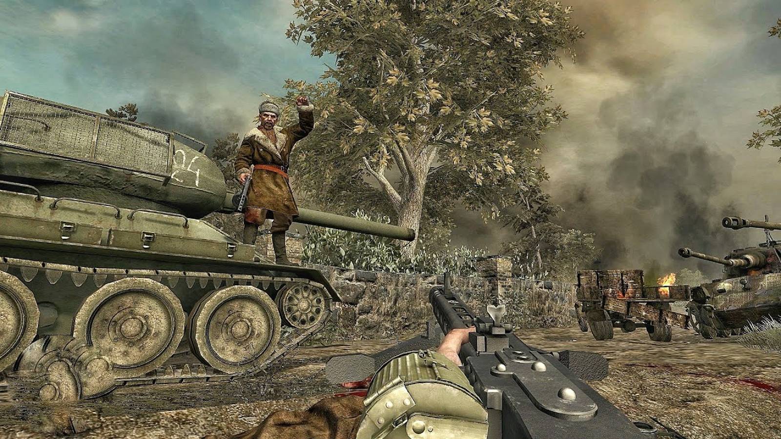 Call of Duty World at War Серия 5 ТАНКОВЫЙ УДАР
