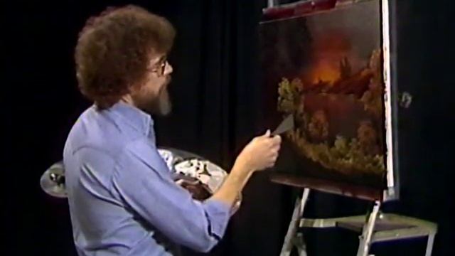 Bob Ross - The Joy of Painting - S01E03 - Ebony Sunset