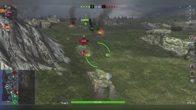 Танк М7.Воин.WoT Blitz.